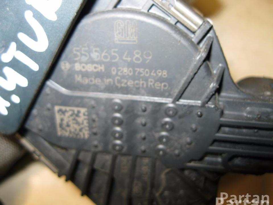 Throttle body 55565489 Opel ASTRA J 2010