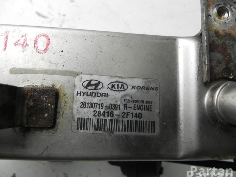 KIA 284162F140 SPORTAGE (SL) 2014 Cooler, exhaust gas recirculation