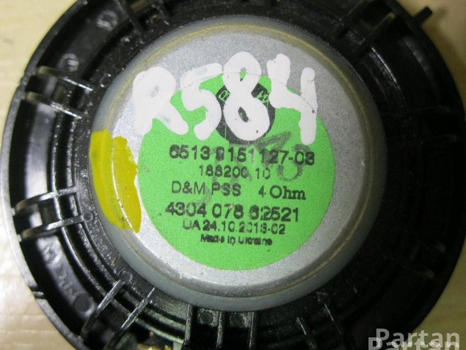 Loudspeaker 9151127, 65139151127 BMW X5 2014