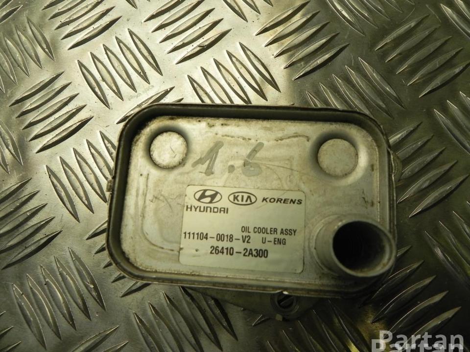 Oil Cooler, engine oil 264102A300 Kia CEE'D 2013