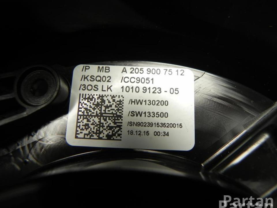 Trim A2059007512 Mercedes-Benz C-CLASS 2015