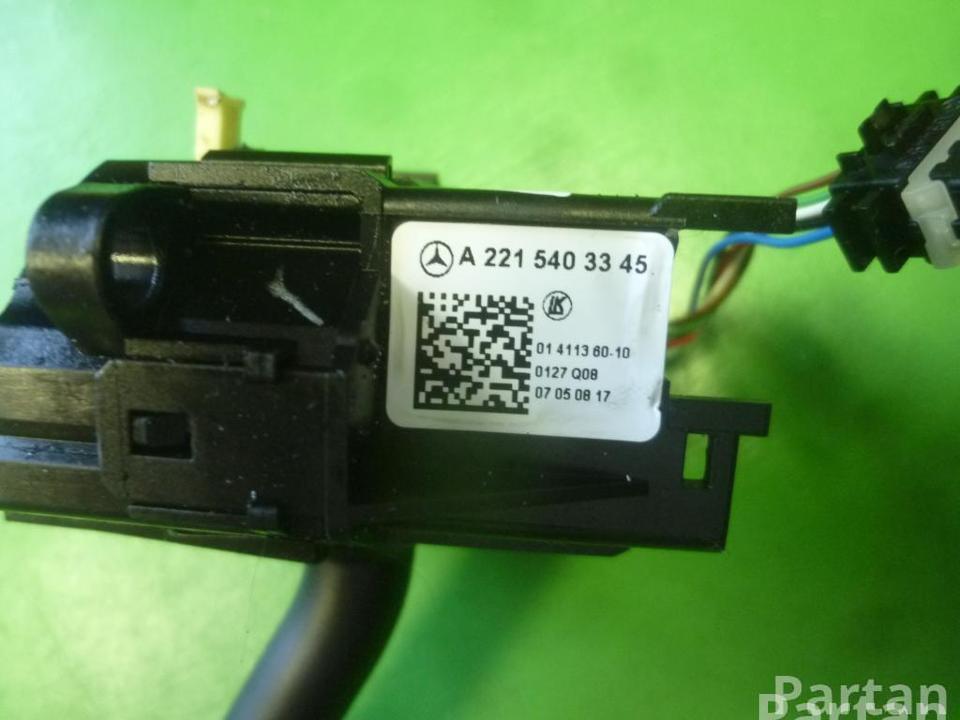 Steering column switch A2215403345 Mercedes-Benz S-CLASS Coupe 2007