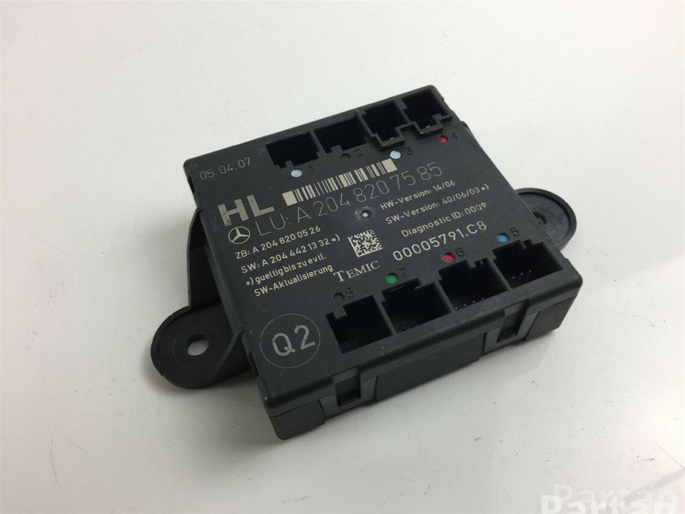 Control Units A2048207585 Mercedes-Benz C-CLASS 2012