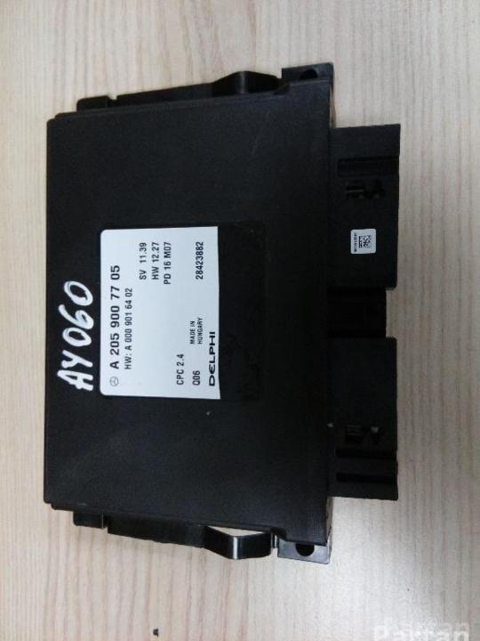 control unit A2059007705 Mercedes-Benz C-CLASS T-Model 2016