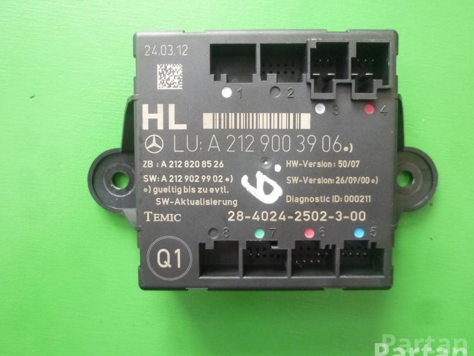 Control unit for door A2129003906 Mercedes-Benz C-CLASS 2008 - €10