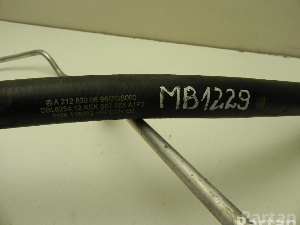 Air Supply Hoses/Pipes A2128300696, A2128301096 Mercedes-Benz E-CLASS 2010