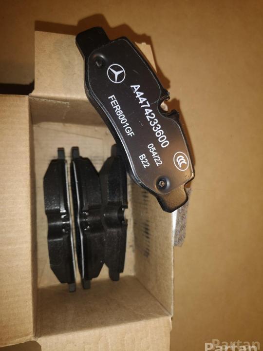 Brake Shoe A4474206700 Mercedes-Benz VITO Tourer 2016