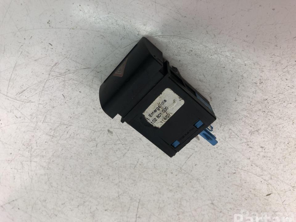Emergency light/Hazard switch 102801000 Volkswagen FOX 2006
