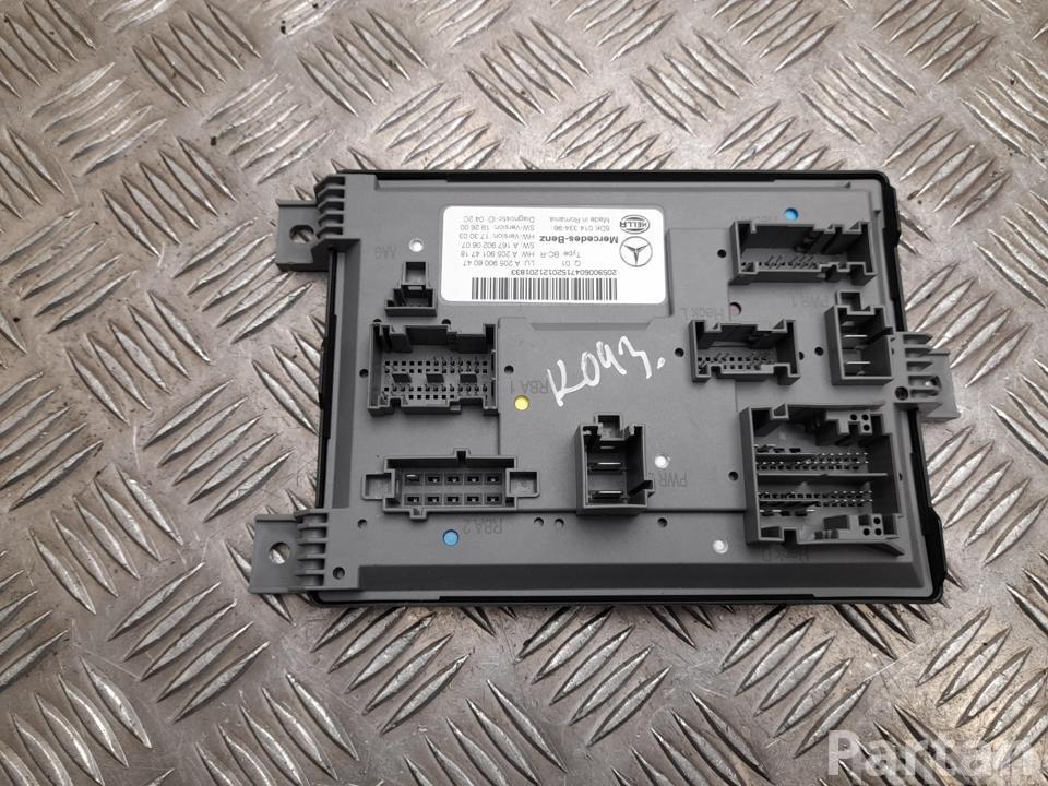 Body control module BCM FEM SAM BSI A2059006047 Mercedes-Benz EQC 2020 ...