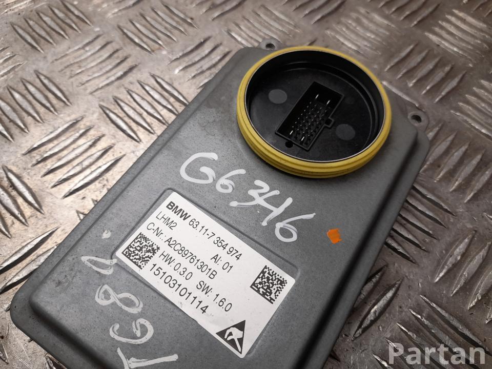 Light Module ECU 7354974 BMW 5 2016 - €120
